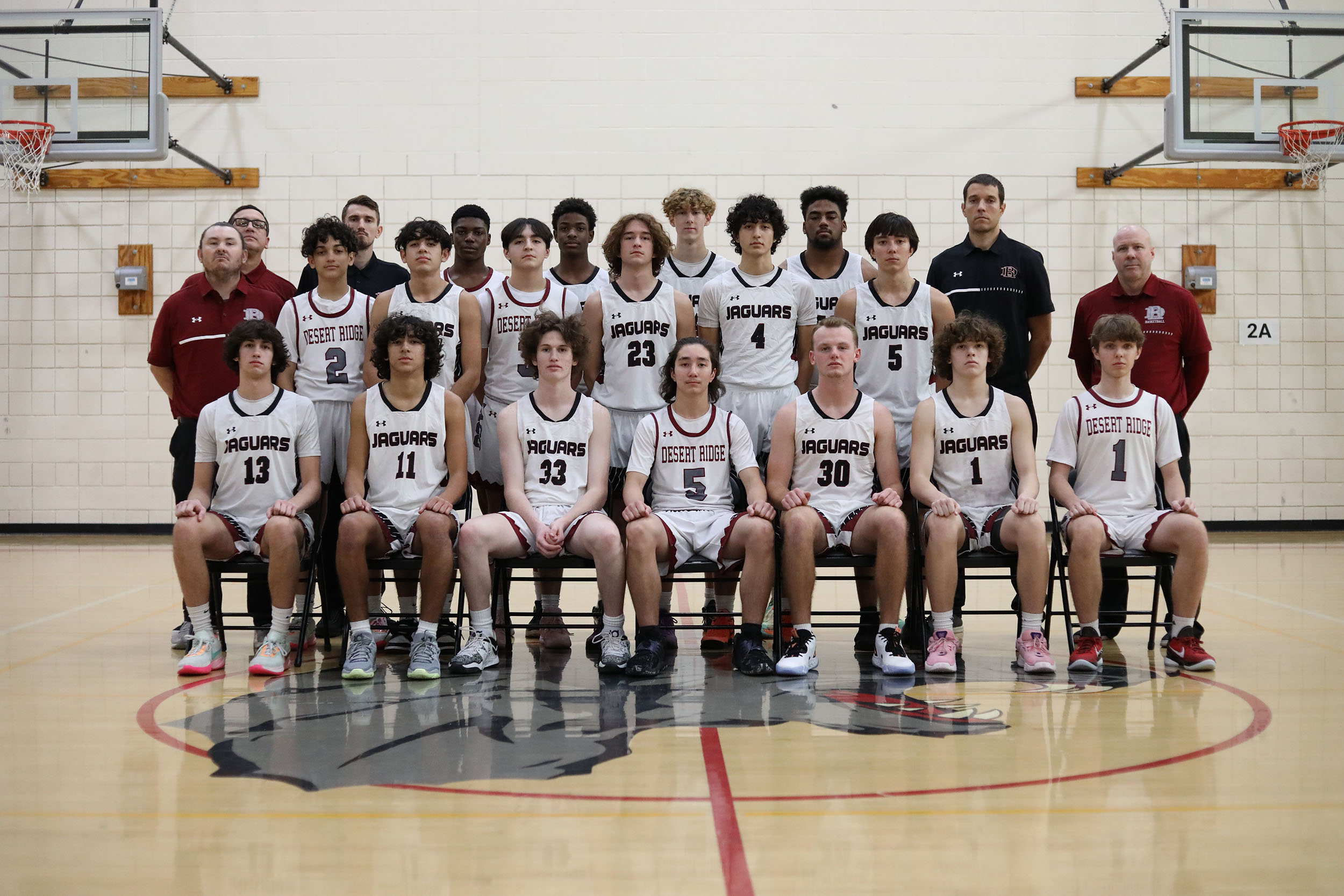 Desert Ridge Jaguars Basketball Boys Varsity Team